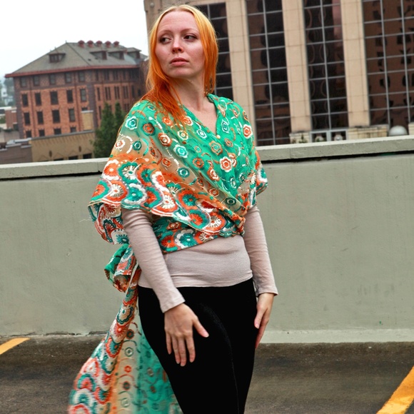 Statements by Vix | Accessories | Exclusive Vintage Embroidered Indian ...